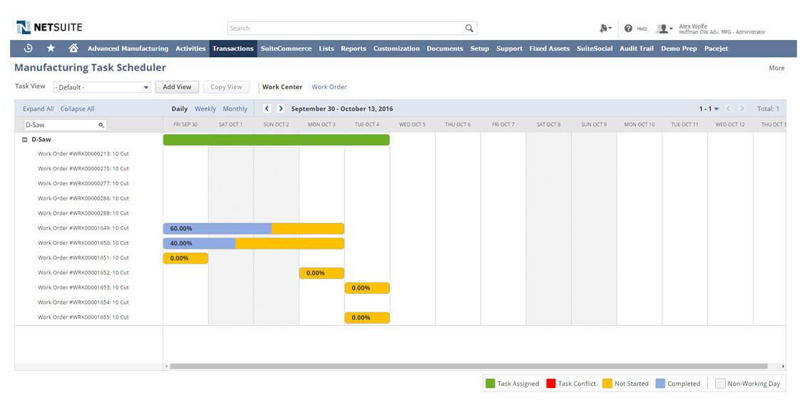 Manufacturing ERP Software Features & Benefits | NetSuite