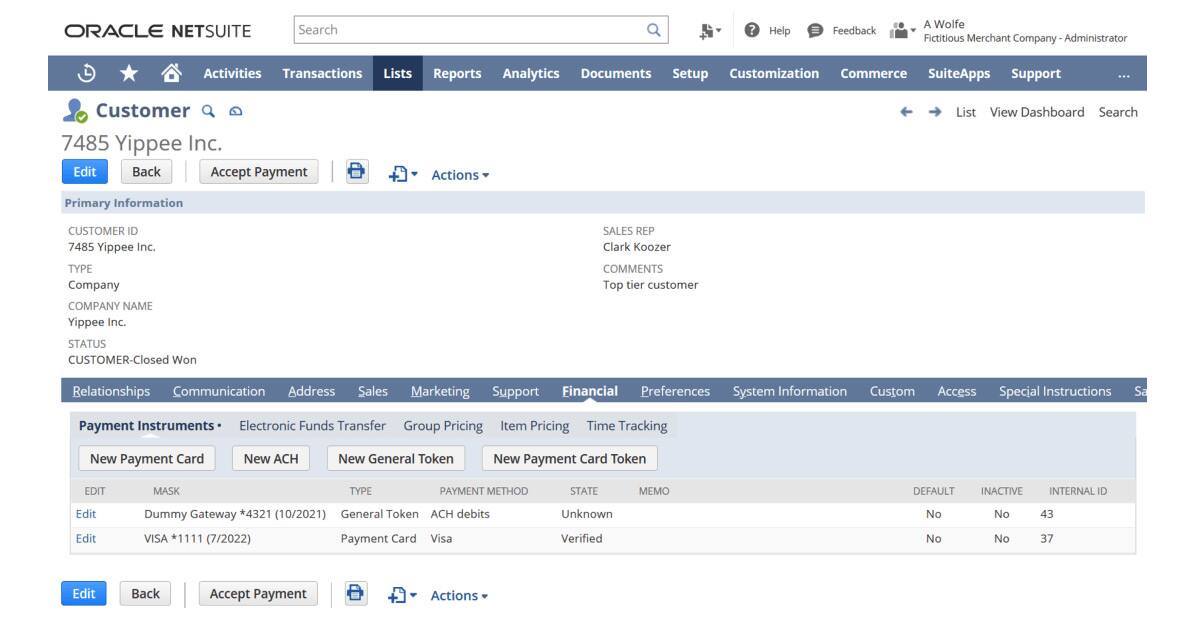NetSuite Payment Processing Software