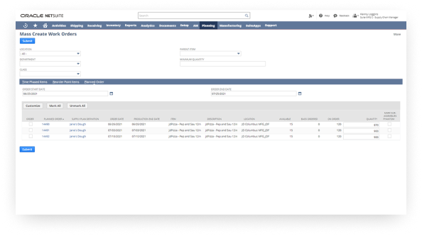 NetSuite Production Management System | NetSuite