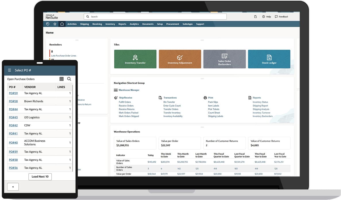 NetSuite Purchase Order Receiving | NetSuite