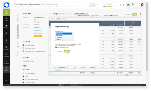 NetSuite Project Budget Management | NetSuite