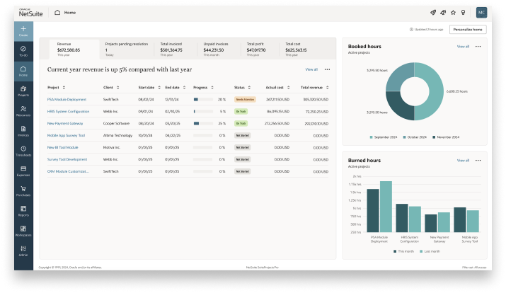 NetSuite SuiteProjects Pro | NetSuite